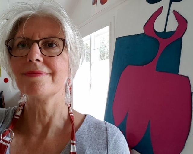 Lizzy Fisher: first solo exhibition a blast of joyous colour!